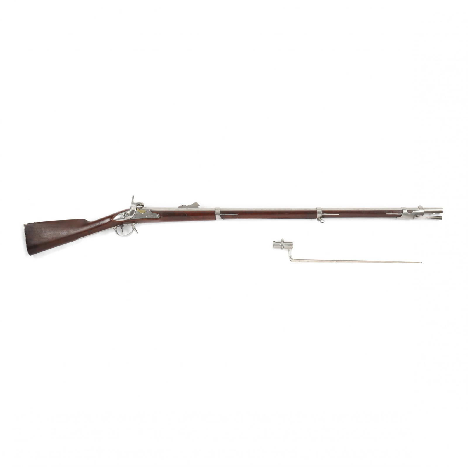 Rare Model 1816 Pomeroy Rifled And Sighted Arsenal Conversion To ...