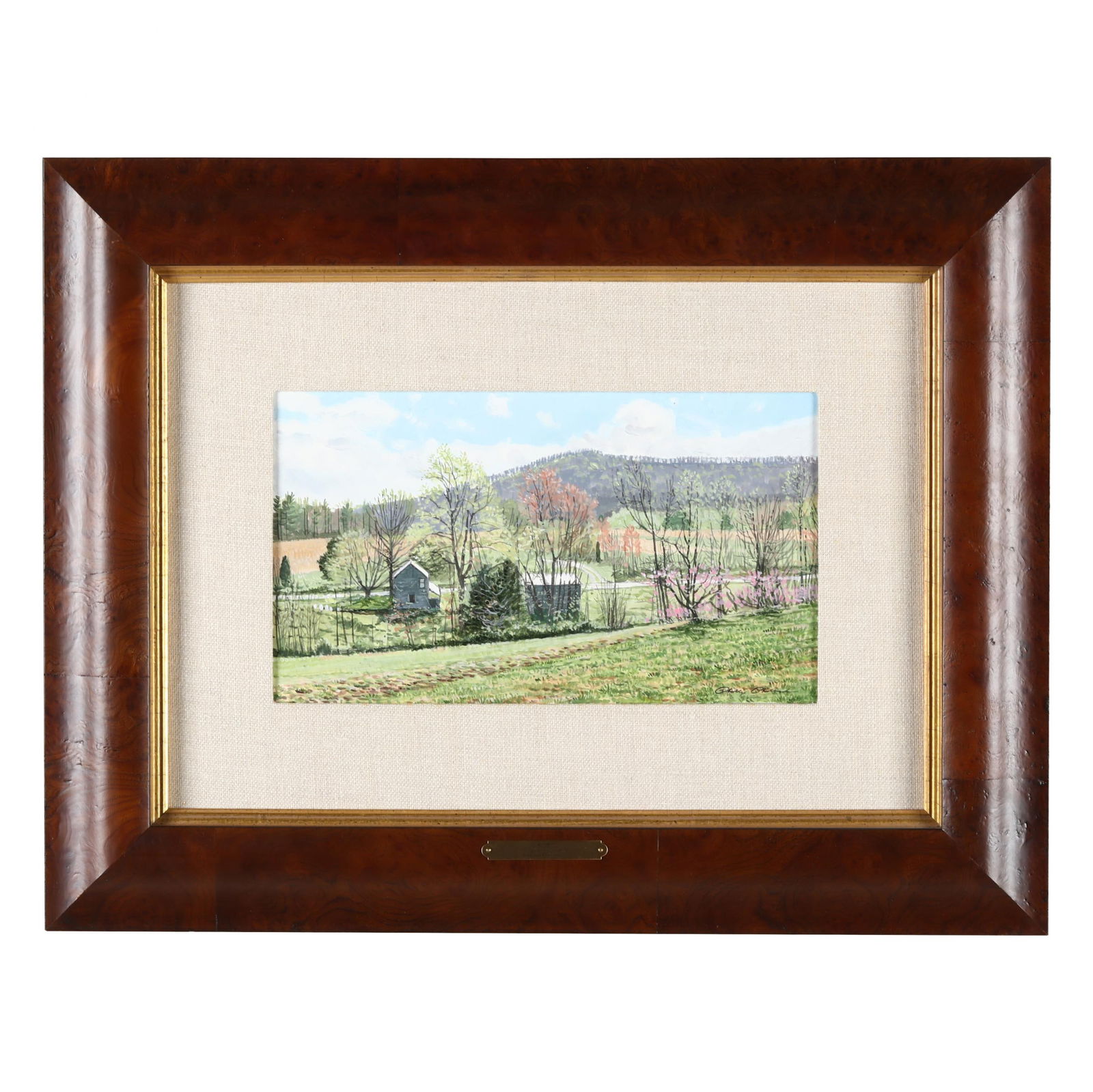 Phillip Philbeck (nc, B. 1968), Study For Andrews Auction