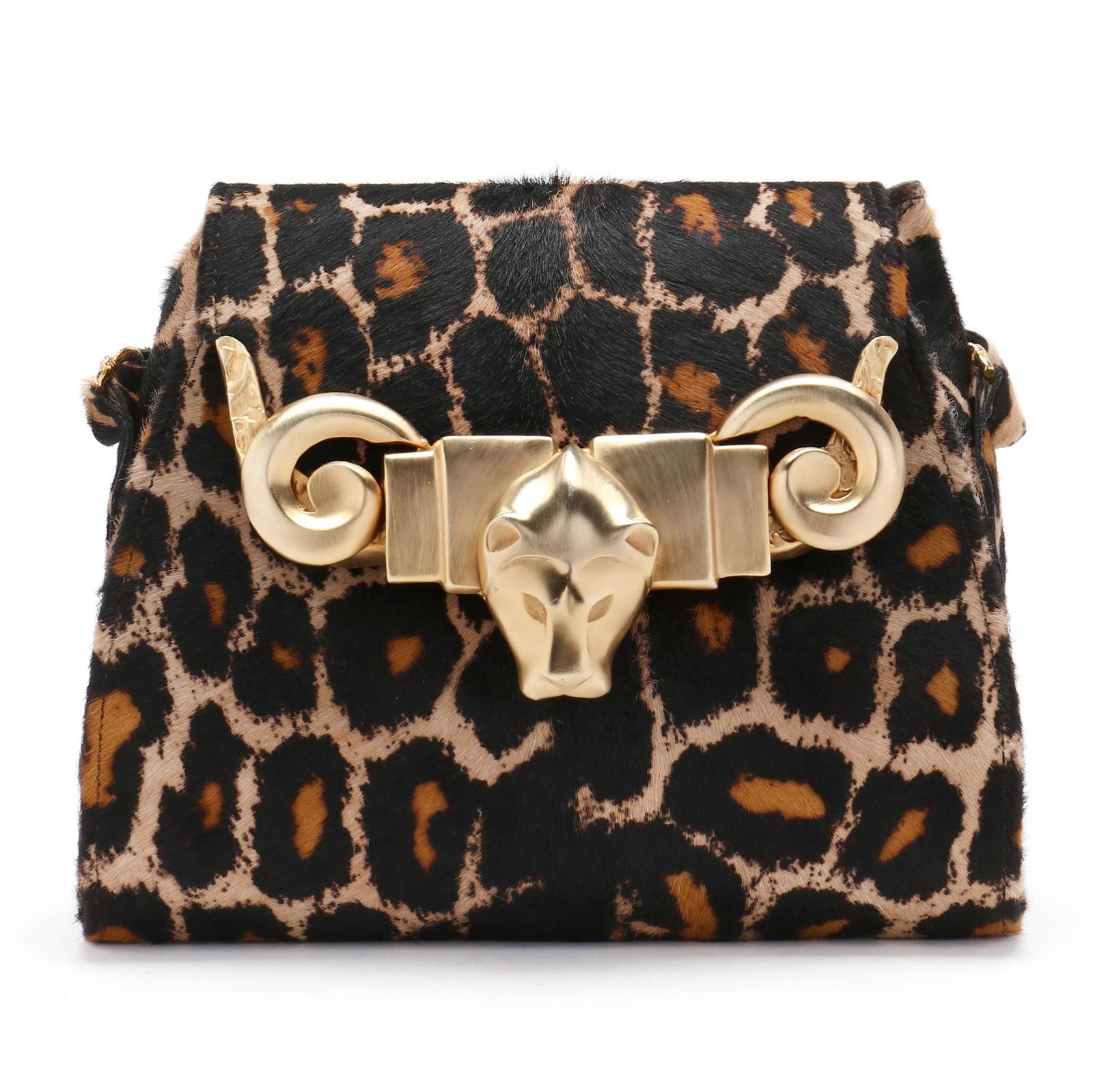 Glen Miller For Ann Turk Leopard Print Crossbody Bag Auction