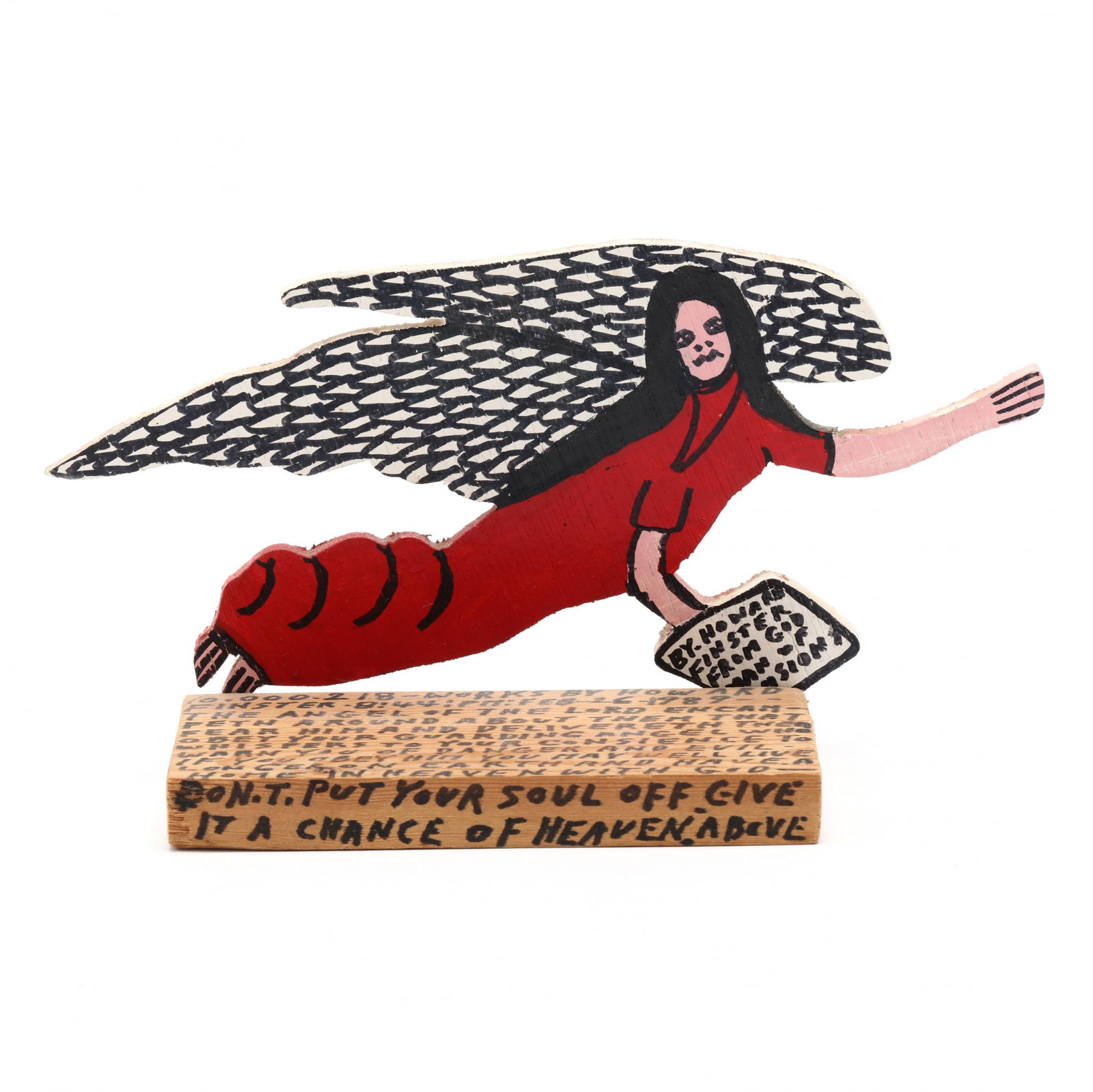 Howard Finster (al/ga, 1916-2001), Guardian Angel Auction