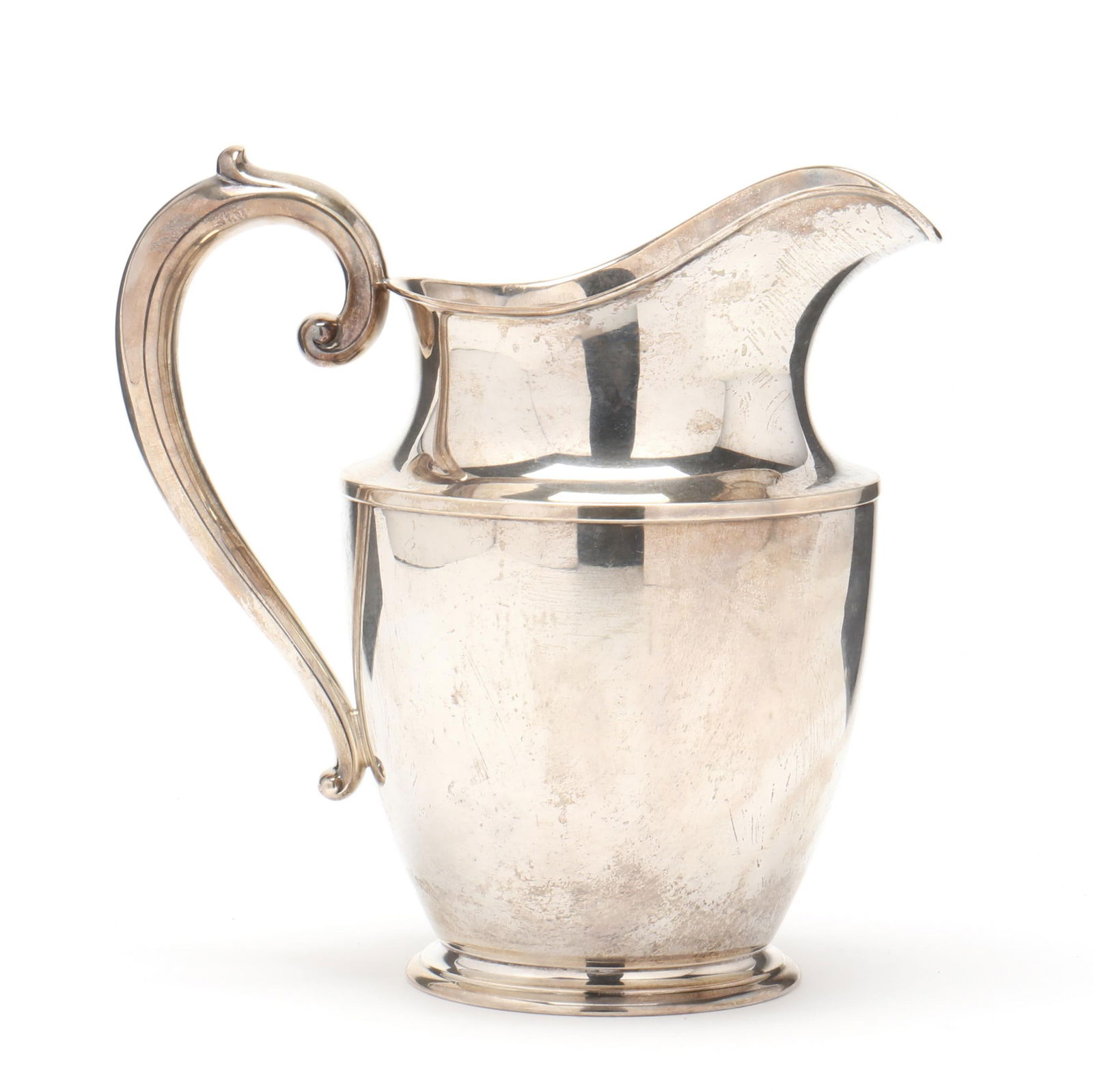 A Wallace Sterling Silver Water Pitcher Auction