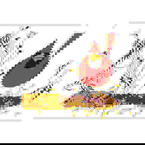 Charley Harper (american, 1922-2007), Cardinal On Corn Auction