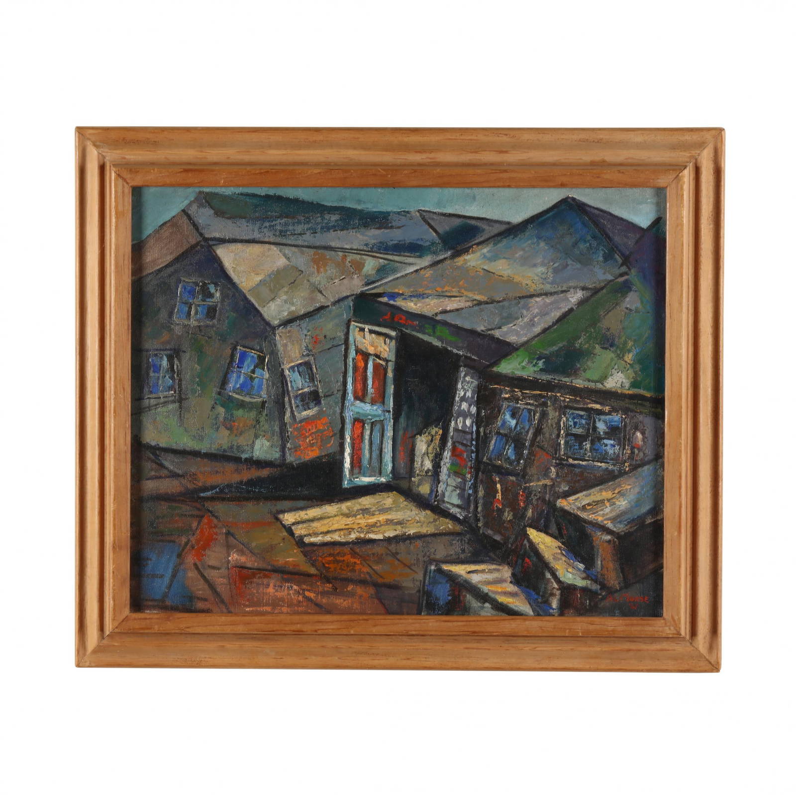 Arthur L. Morse (american, 20th Century), Lobster Shacks Auction