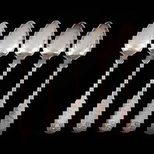 A Rare North Carolina Coin Silver Eagle Back Teaspoon, Mark Of John ...