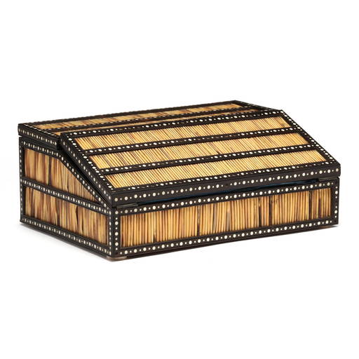 Anglo Indian Porcupine Quill Portable Writing Slope