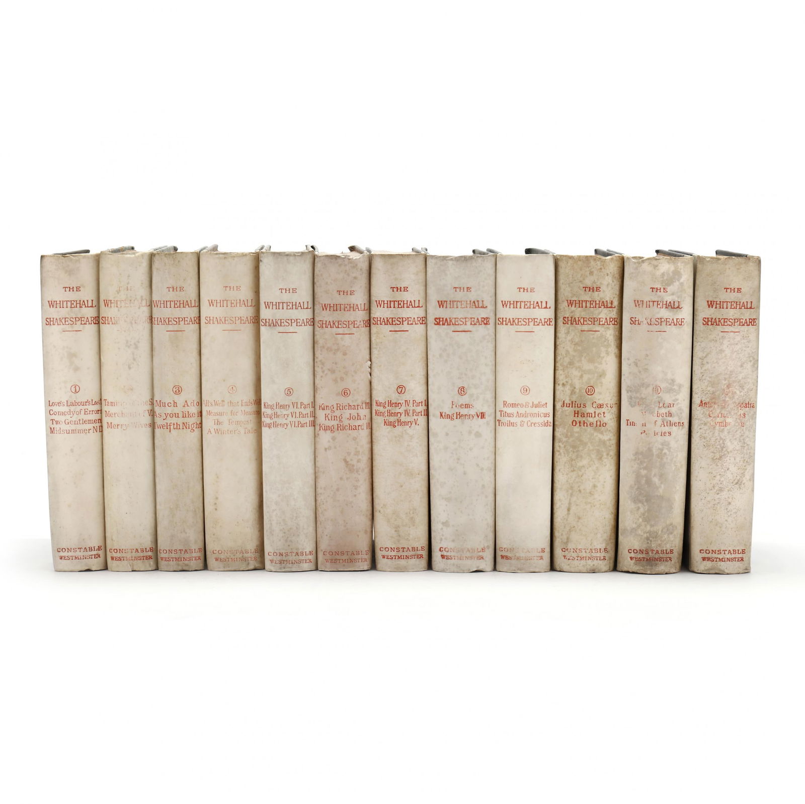 Whitehall Edition Of The Works Of William Shakespeare Auction