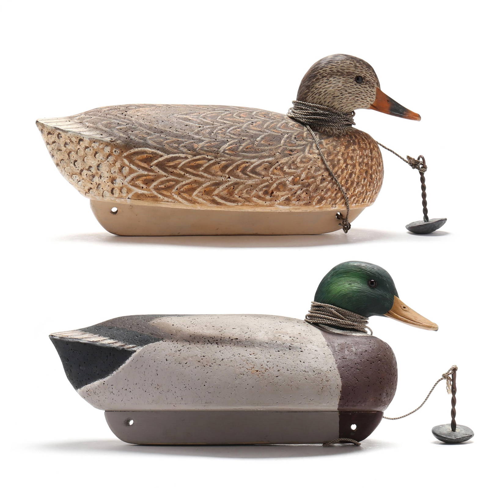 Delbert "cigar" Daisey (va, 1929-2017), Pair Of Mallards Auction