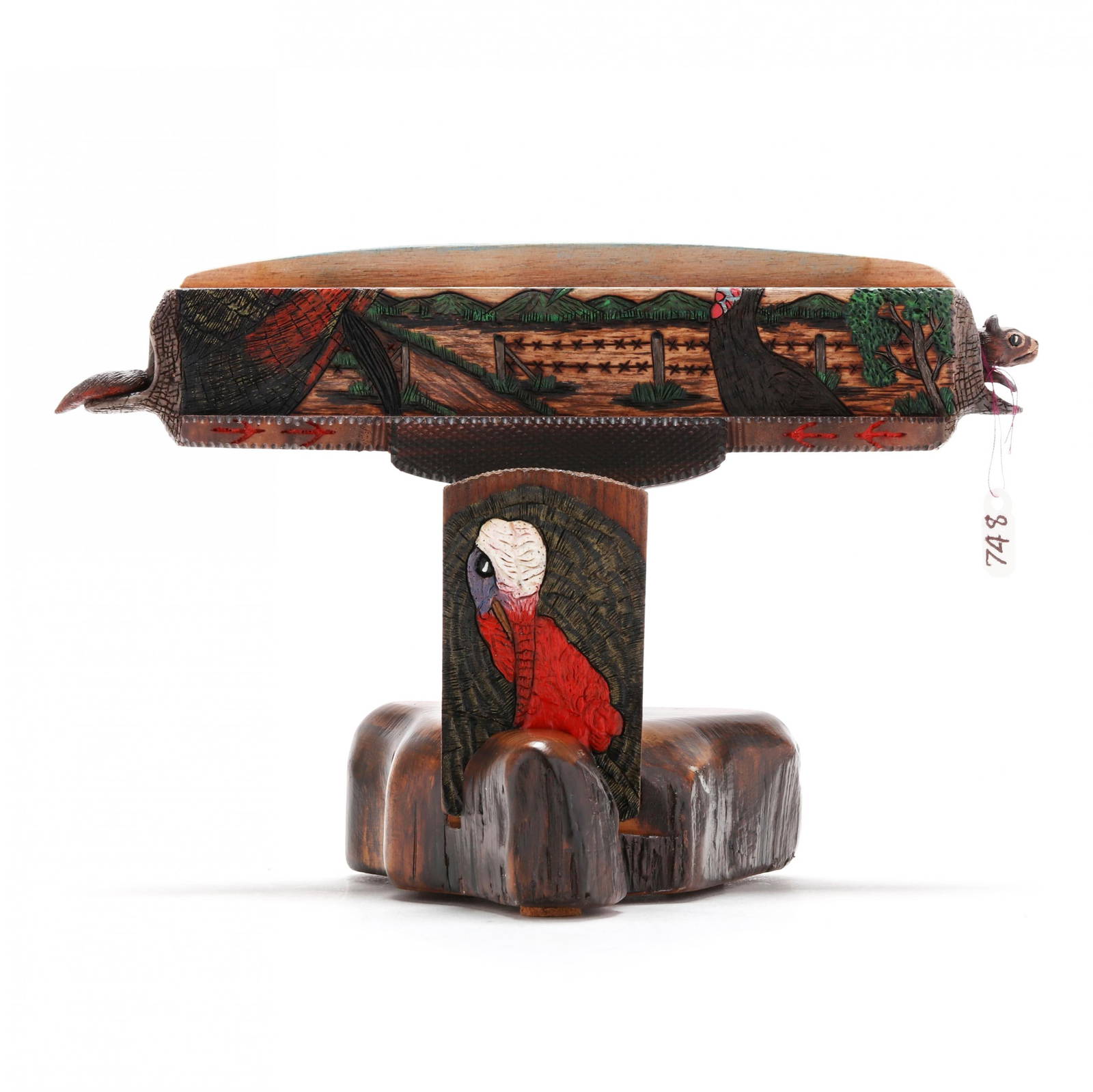 Don Bald (il) Turkey Slate Box Call You Gotta Believe Auction