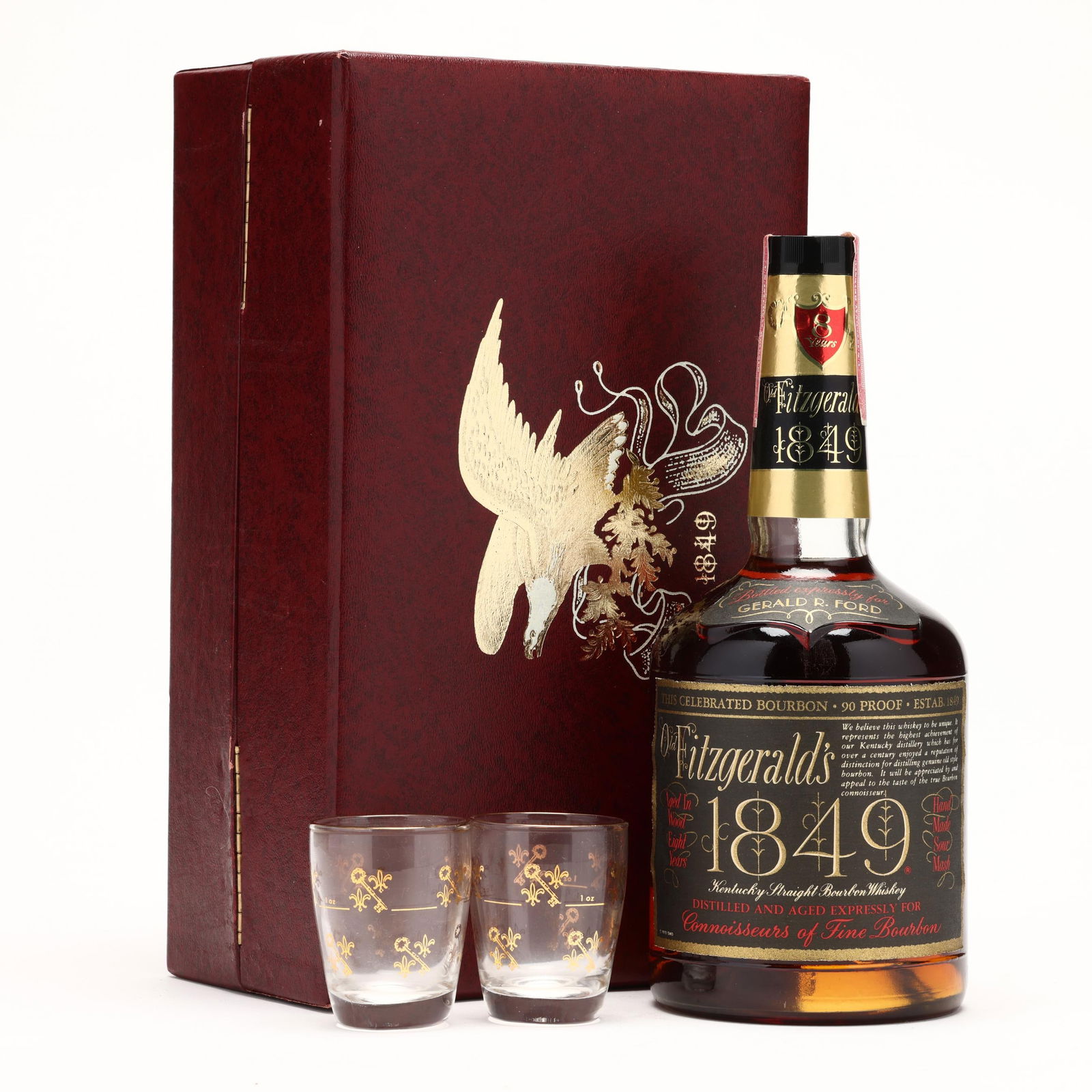 Old Fitzgerald 1849 Whiskey Gerald Ford Bottle (proceeds To Benefit ...