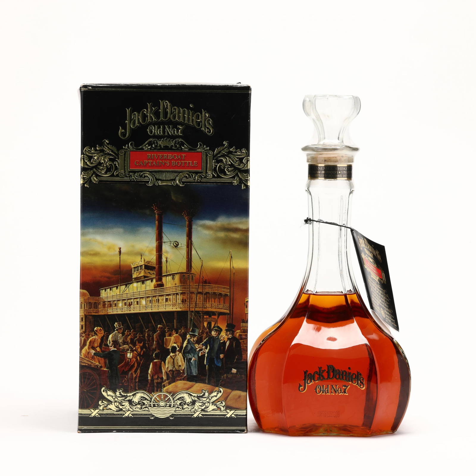 Jack Daniels Riverboat Captain's Bottle Auction