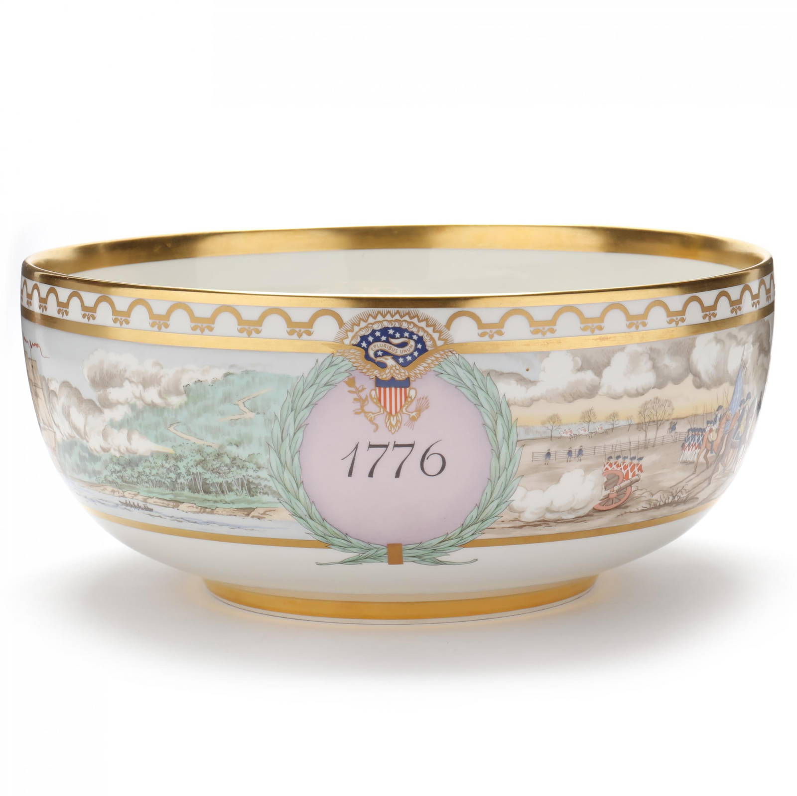 Royal Copenhagen Commemorative Bowl "the American Revolution 1776-1976 ...