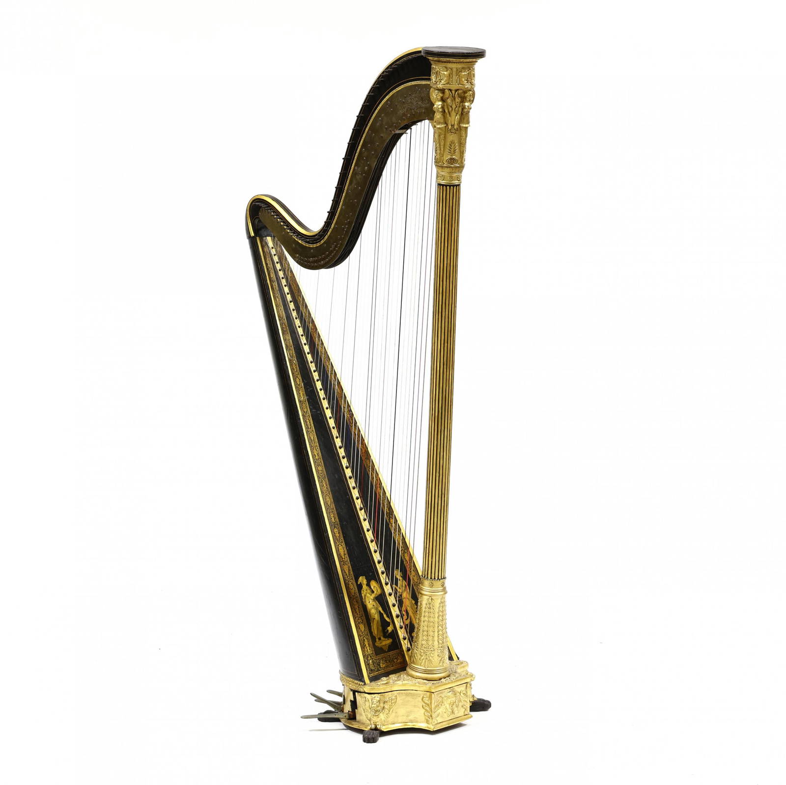 Regency Sebastian Erard Harp Auction