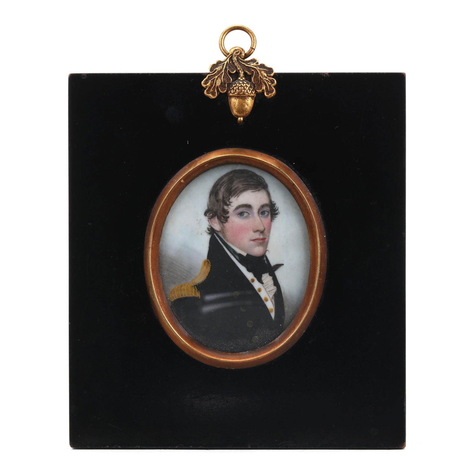 Frederick Buck (irish, 1771-1840), Portrait Miniature Of An Officer Auction