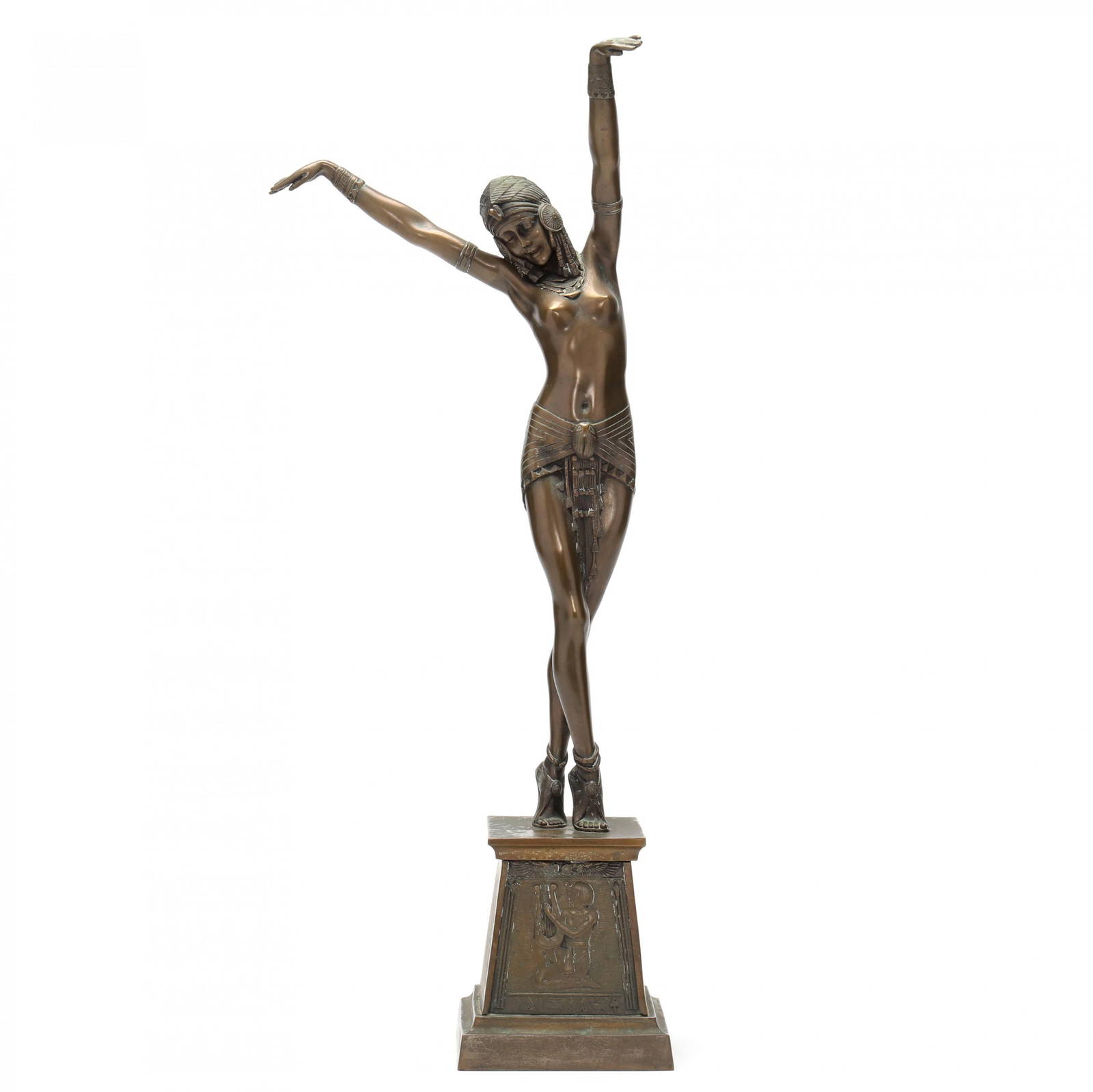 After Dimitri Haralamb Chiparus (1886-1947), Egyptian Dancer Auction