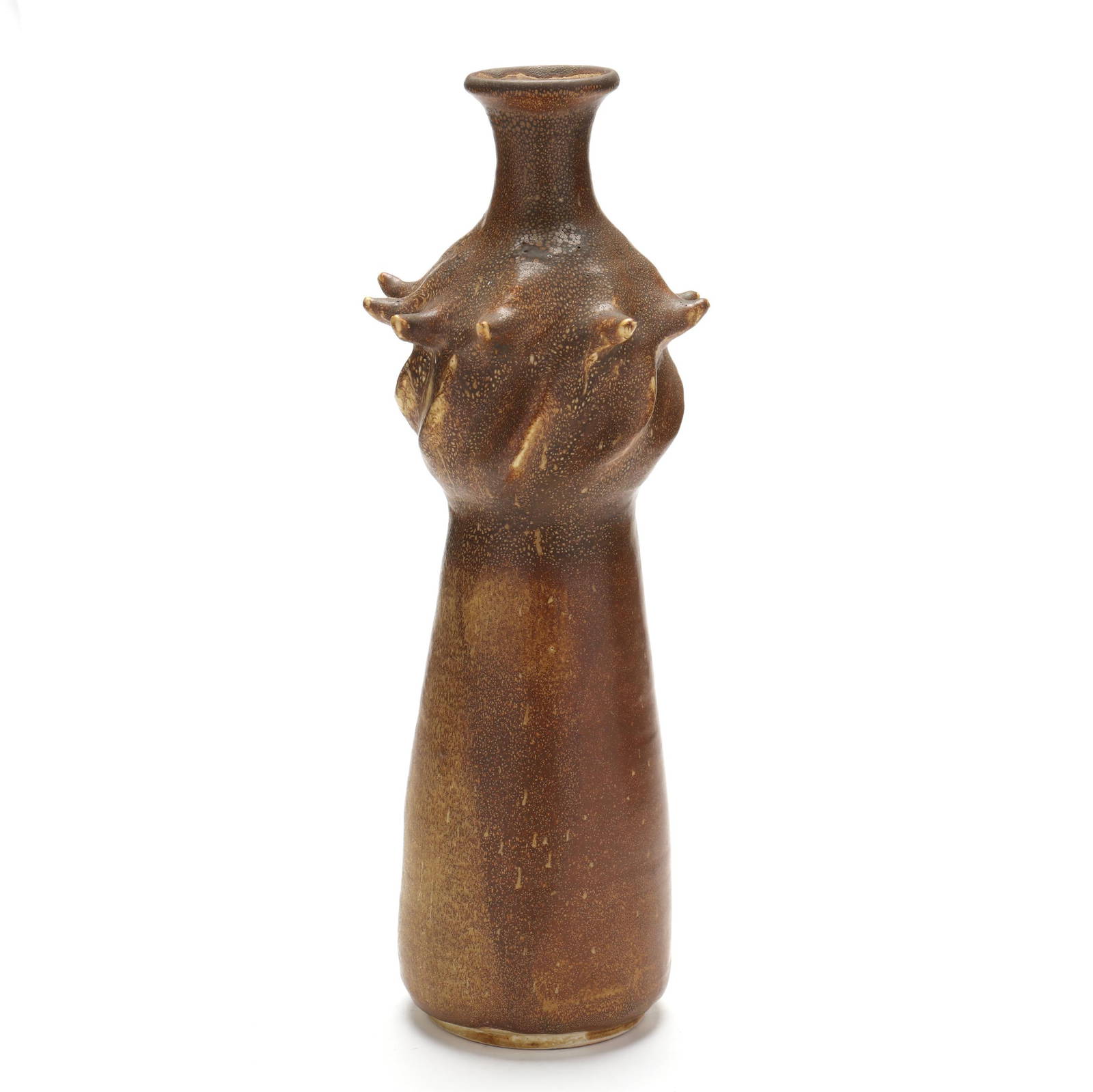 Ka Kwong Hui (chinese/american, 1922-2003), Abstract Pottery Vase Auction