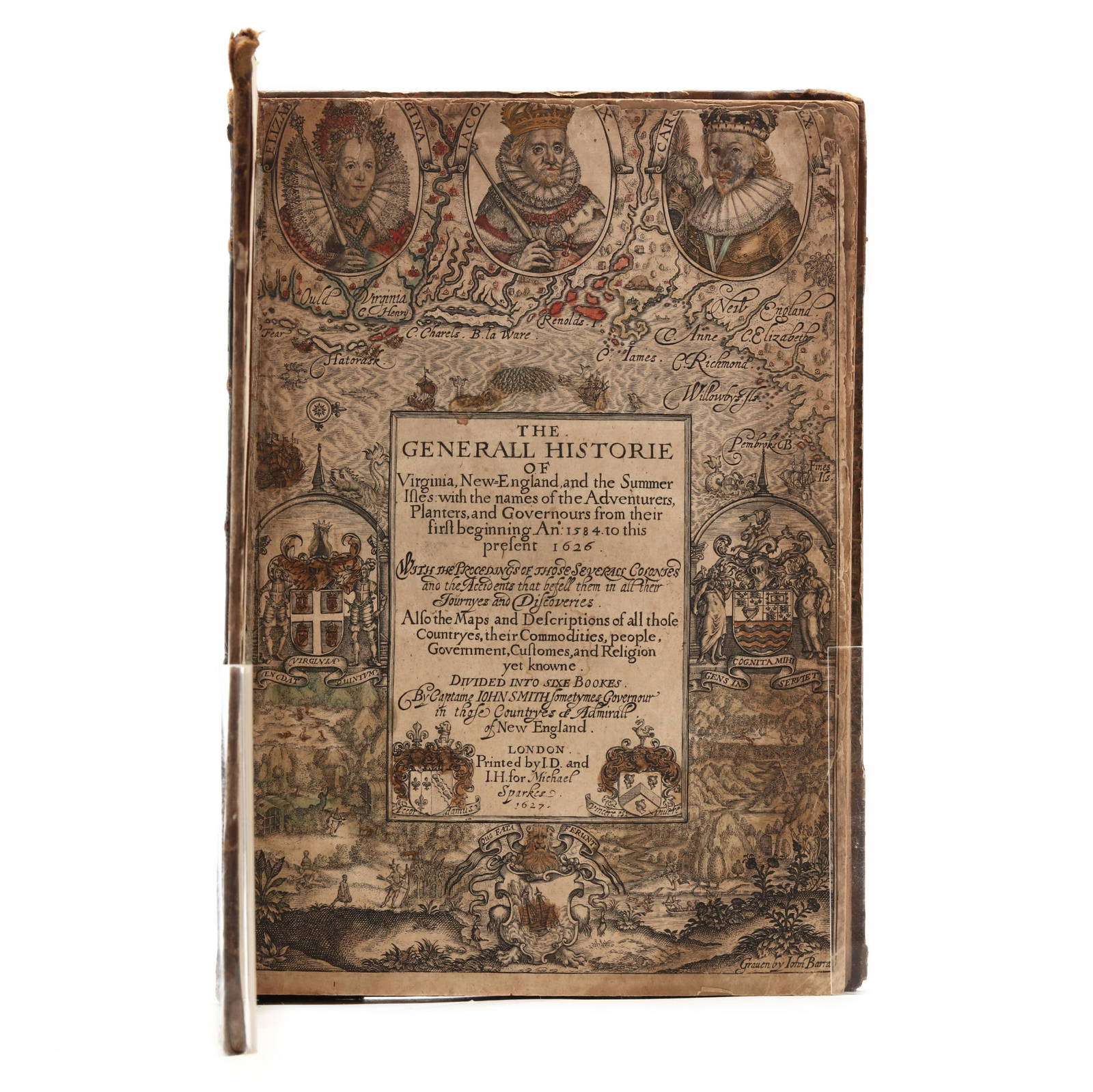 John Smith's The Generall Historie Of Virginia, New-england, And The ...