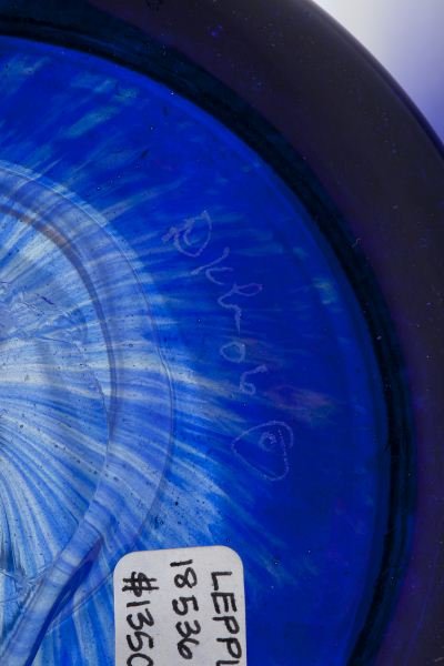 David Leppla (MN, b. 1956), Parrot Fish Vase