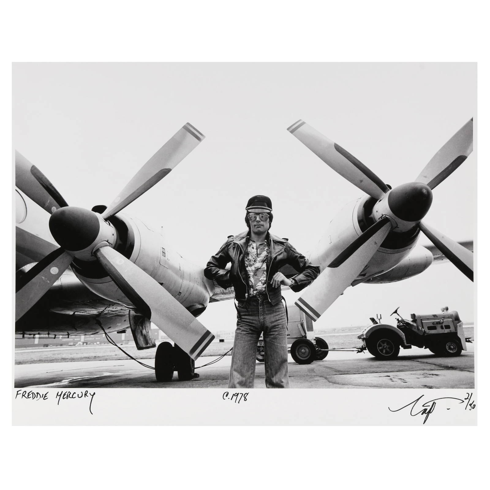 Neal Preston (american, Born 1952), Freddie Mercury, Queen , 1978 Auction