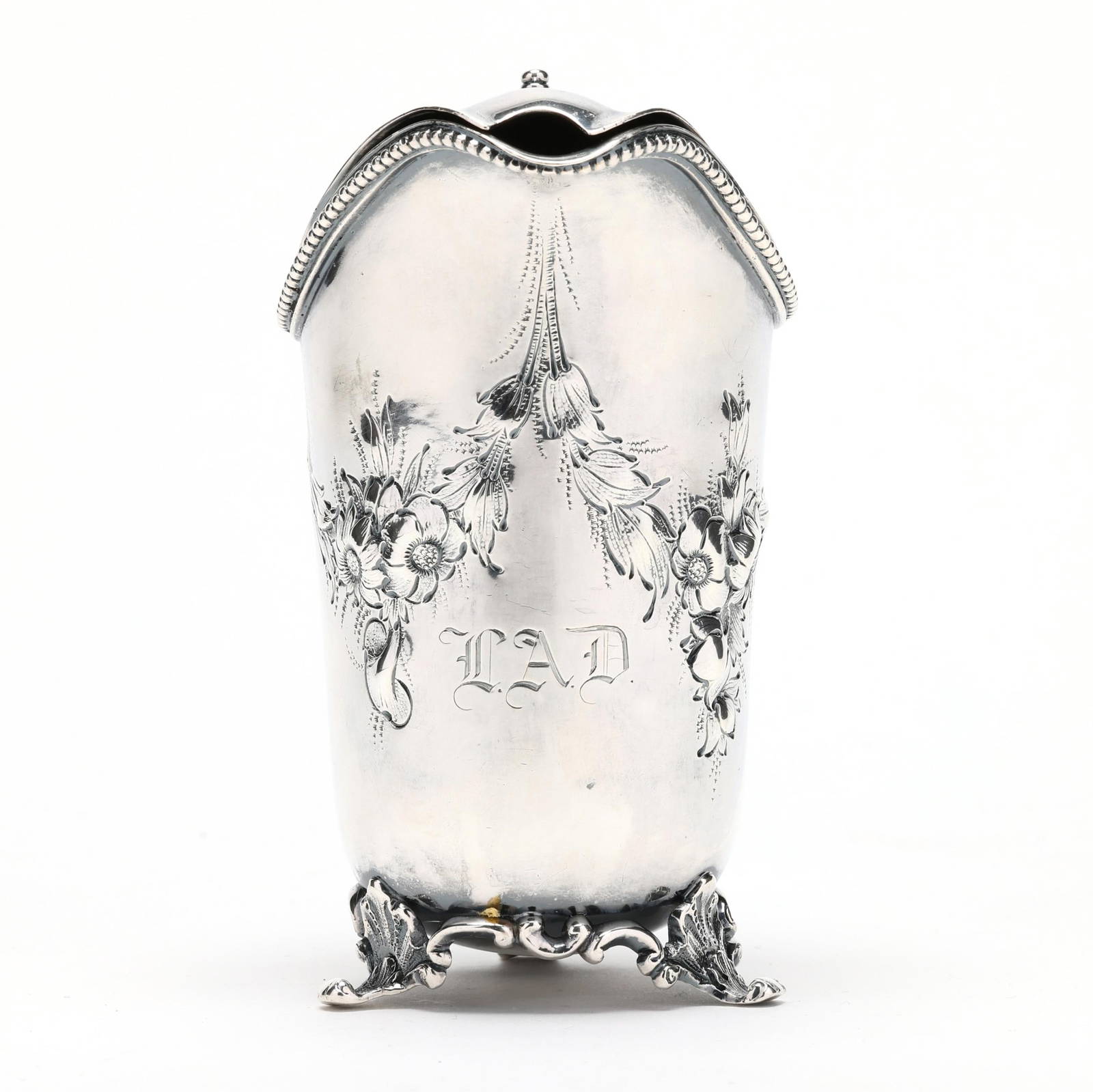 Tiffany & Co. Early Silver Syrup Pitcher By John C. Moore Auction