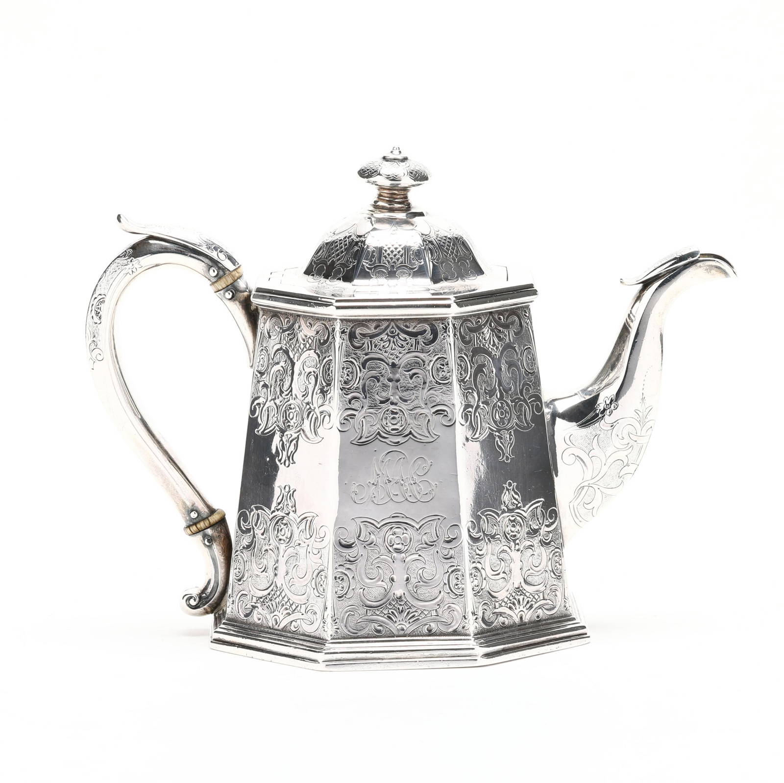 Victorian Silver Teapot, Mark Of Robert Hennell Iii Auction