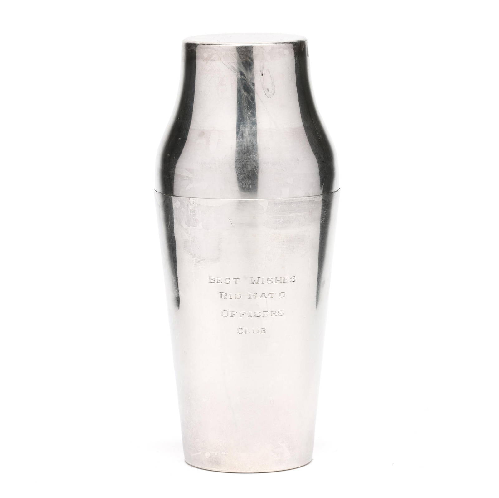 Peruvian Sterling Silver Cocktail Shaker Auction