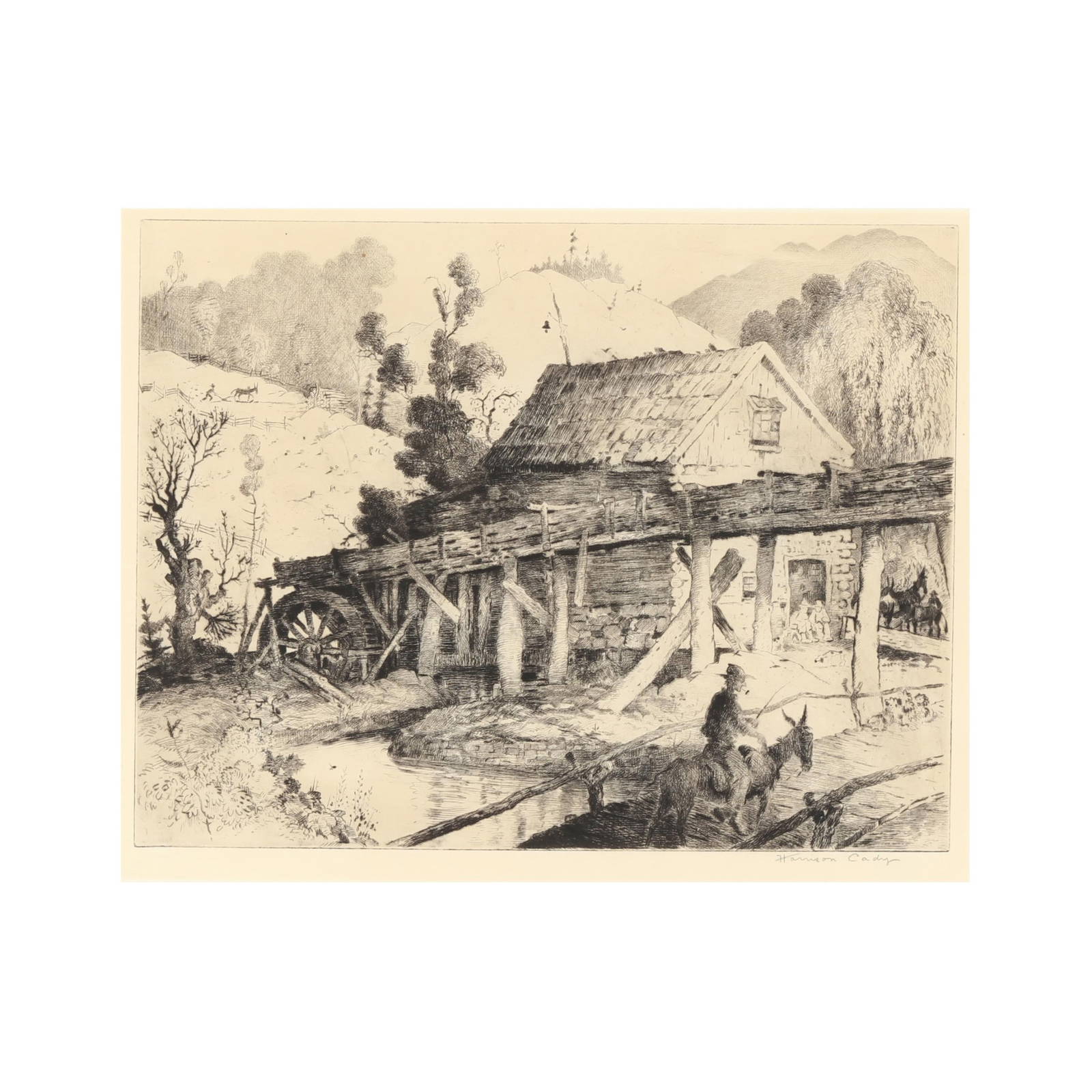 Walter Harrison Cady (american, 1877-1970), Tinker's Bell Mill Auction