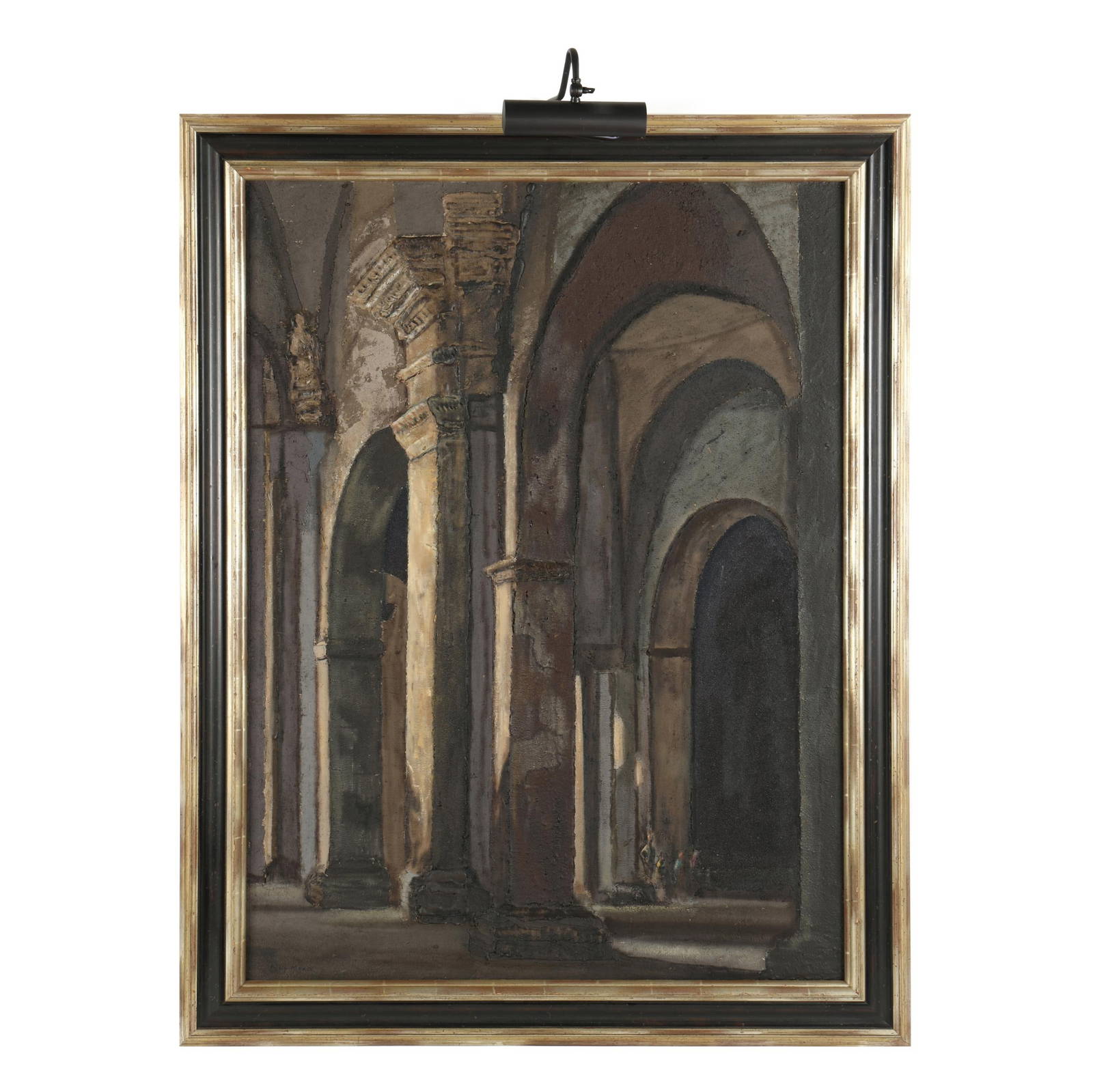 Philip Moose (american, 1921-2001), Cathedral Interior Auction