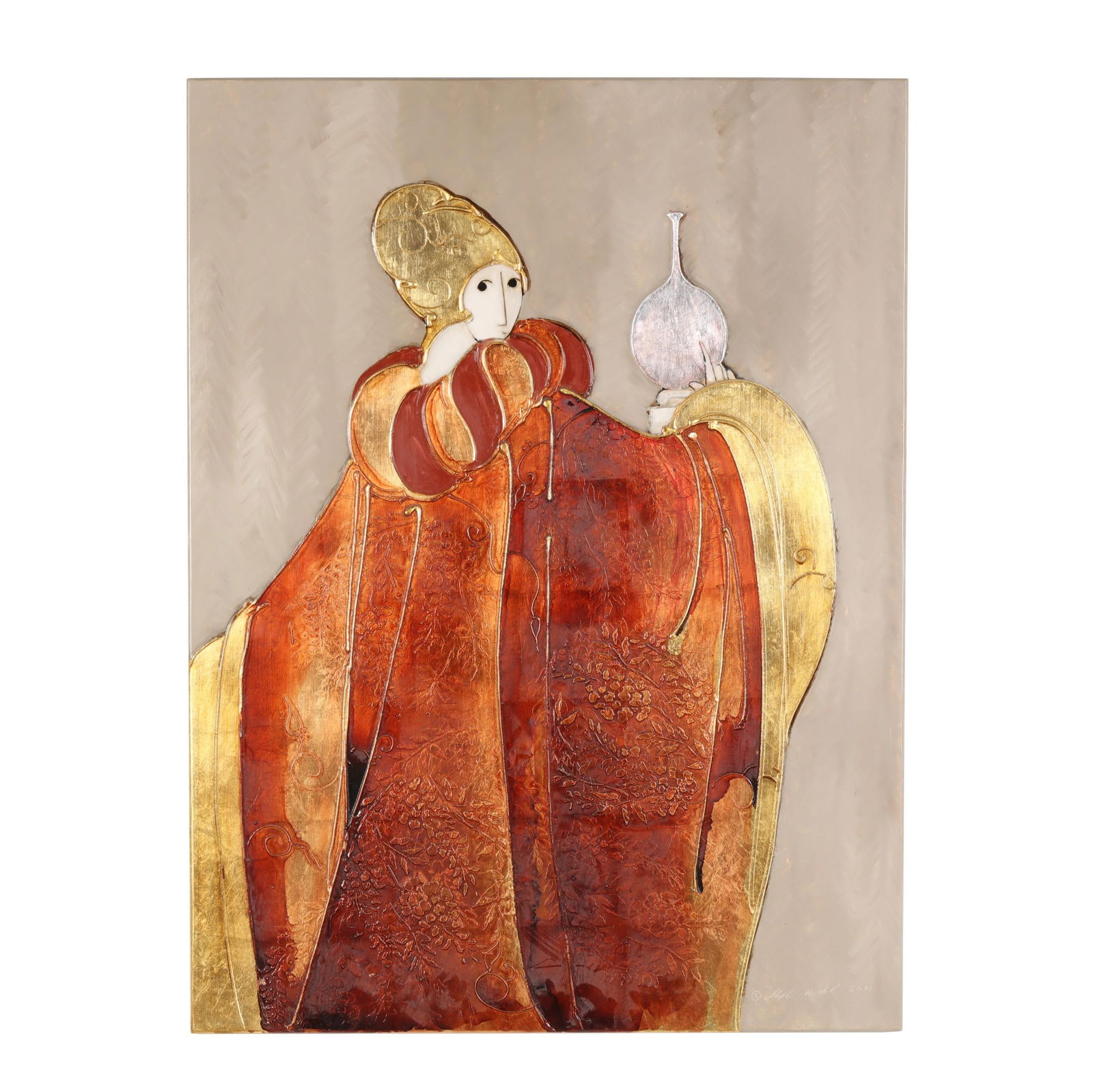 Stephen White (nc), Woman In Gold - Apr 17, 2025 | Leland Little In Nc