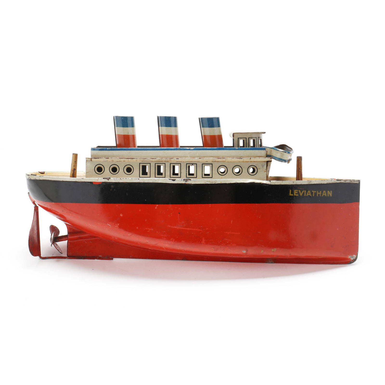 Gebruder Bing, Leviathan Ocean Liner Tin Toy Auction