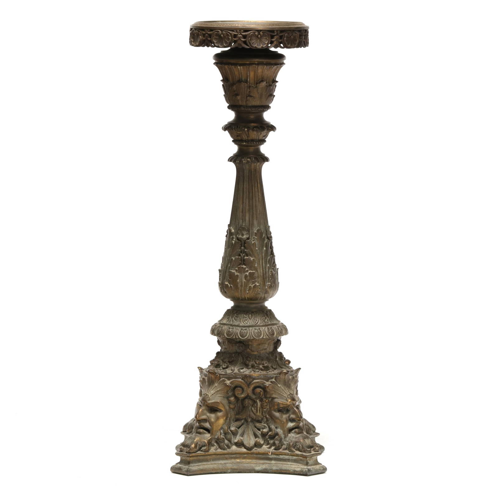 Continental Neoclassical Style Figural Brass Torchiere - May 15, 2025 ...