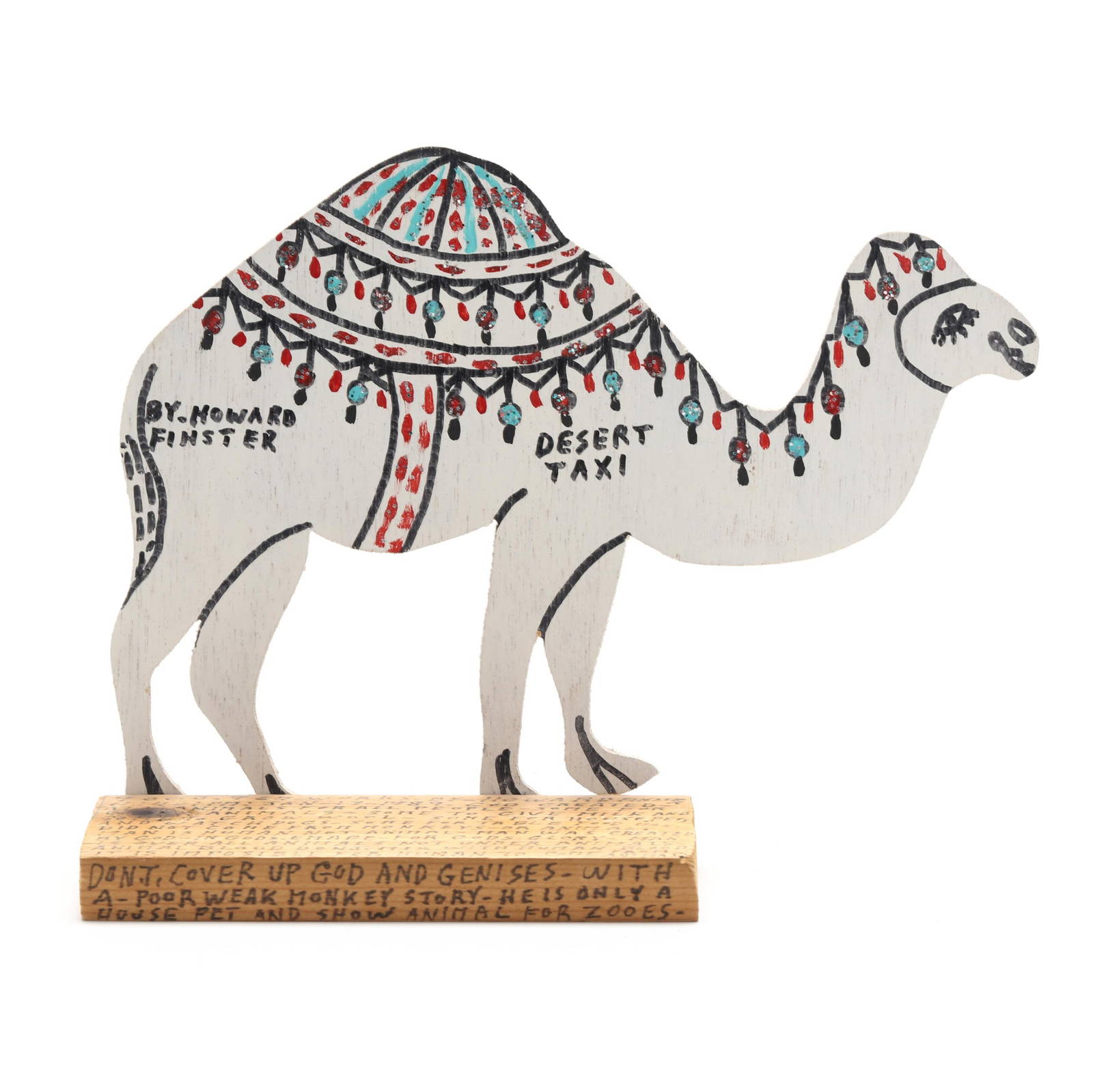 Howard Finster (al/ga, 1916-2001), Desert Taxi Auction