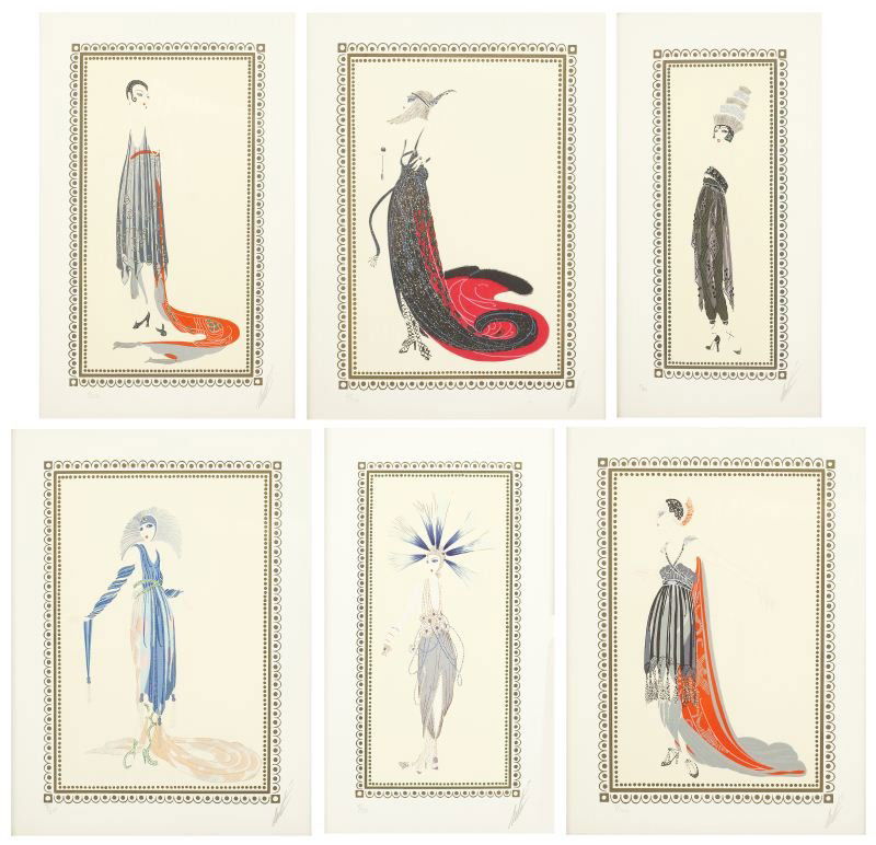 Erte (1892-1990), Complete "Numbers" Suite - Mar 15, 2013 | Leland ...