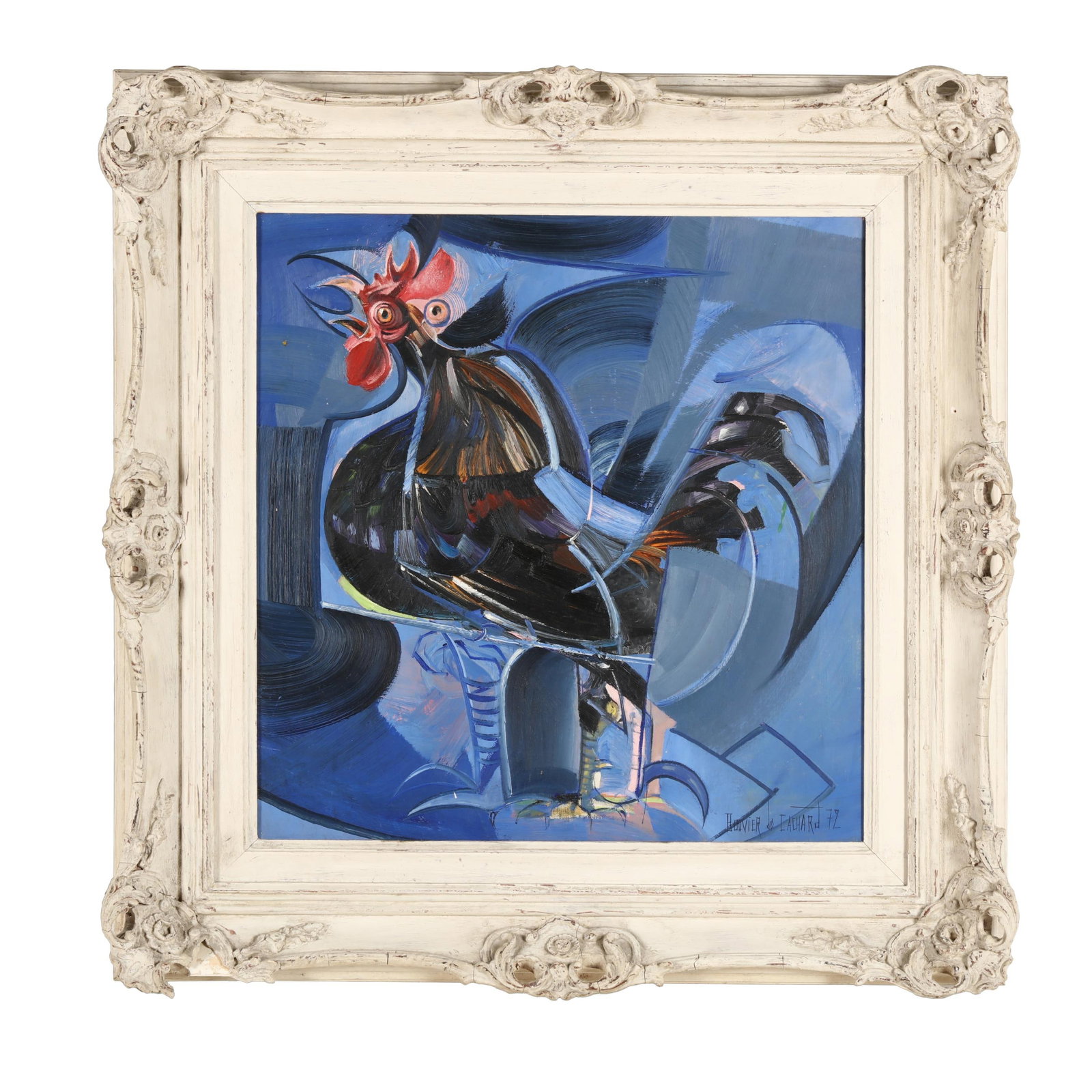 Regis Bouvier De Cachard (french, 1929-2013), Le Cocq Bleu - Jul 24 ...
