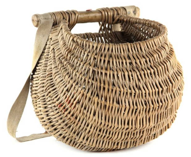 Rare Woven Basket Back Pack