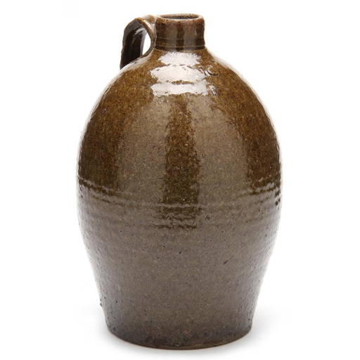 Nc Pottery Gallon Jug, John Goodman (1822 1907, Lincoln