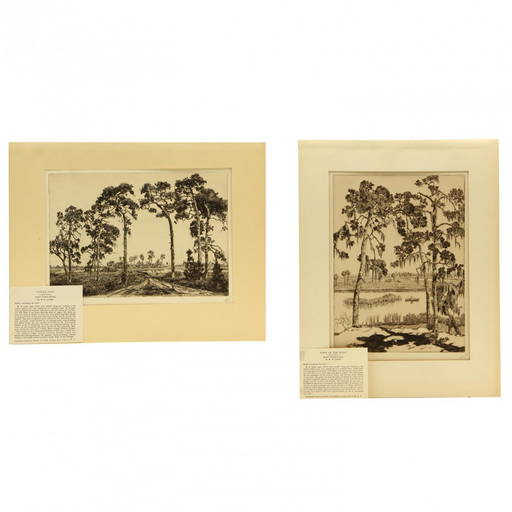 Walter Ronald Locke (american, 1883 1949), Two