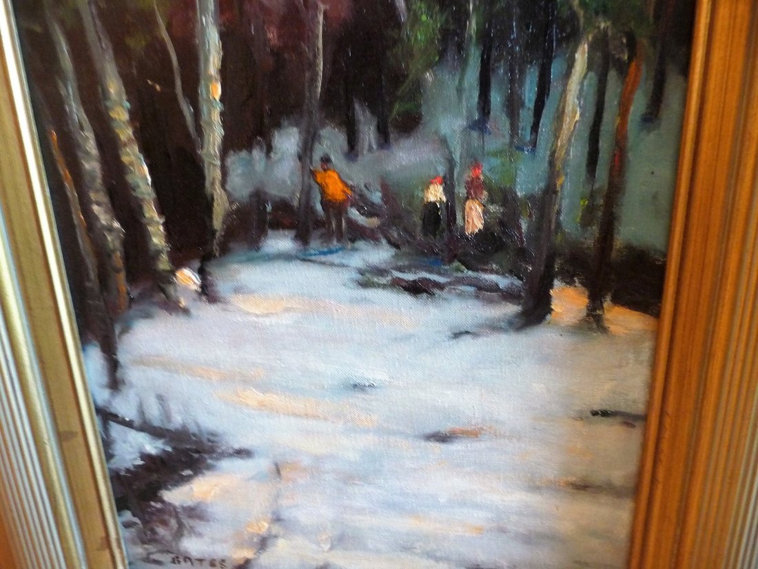 Jack Gates \\\"snow Frolic \\\"""""""" Original