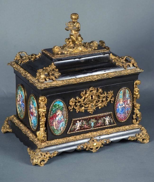 19TH CENTURY VIENNESE ENAMEL JEWELRY BOX - Feb 13, 2014 | Fine Arts ...