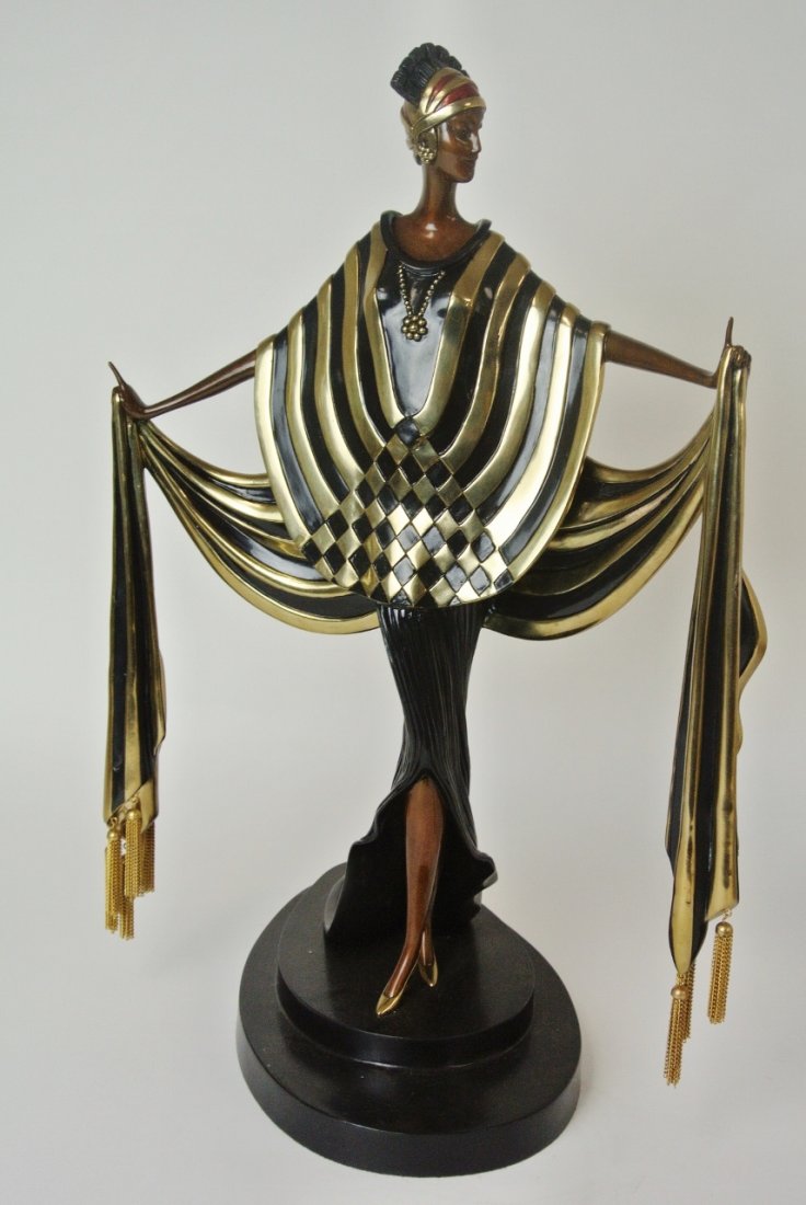 ERTE BRONZE STATUE
