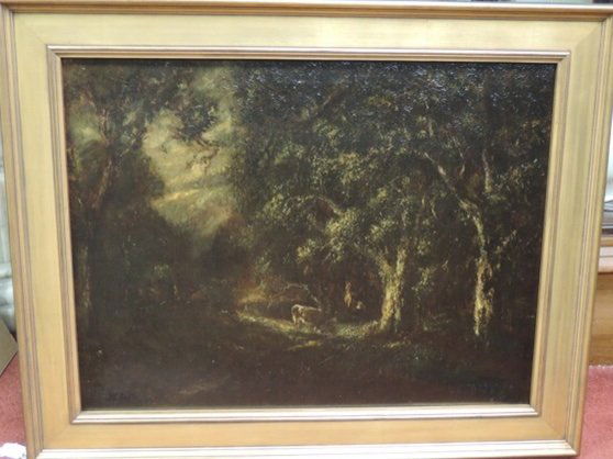 OIL PAINTING SIGNED W. KEITH