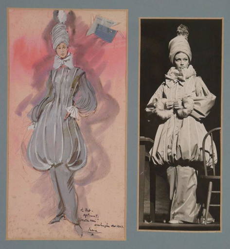 Irene Sharaff 1910 1933 Costume Design Painting