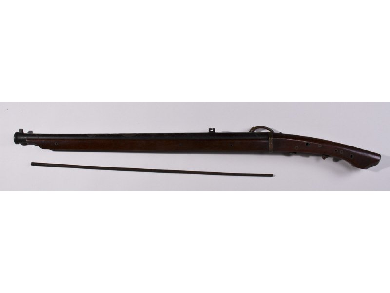 Japanese 17C Matchlock Rifle Edo Period -Restored