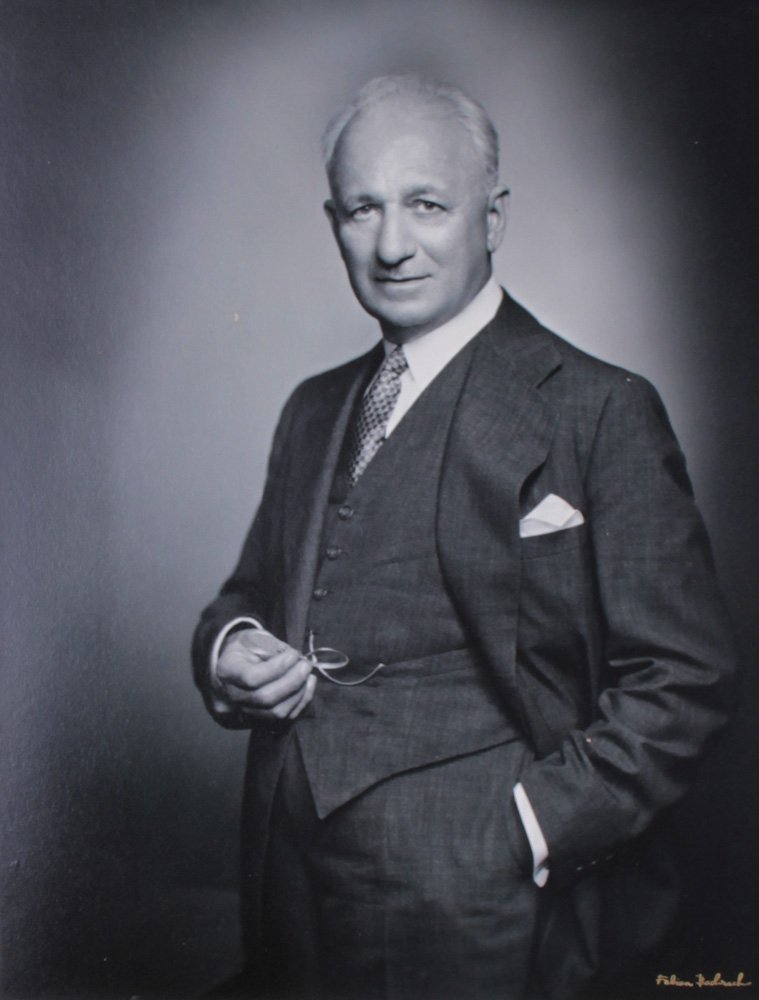 Frank C Bensing (1893-1983) Portrait of Cesare Barbieri