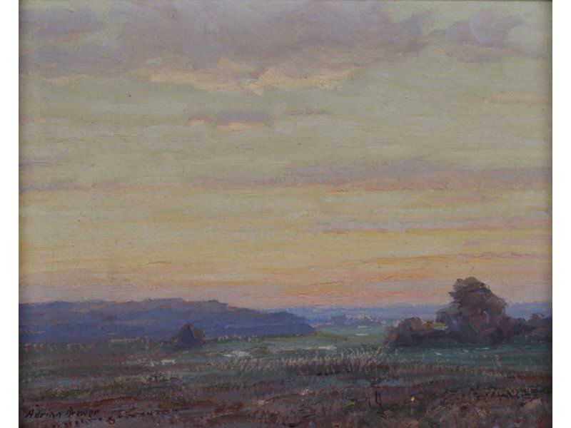 ADRIAN LOUIS BREWER (American, 1891-1956) Oil Painting