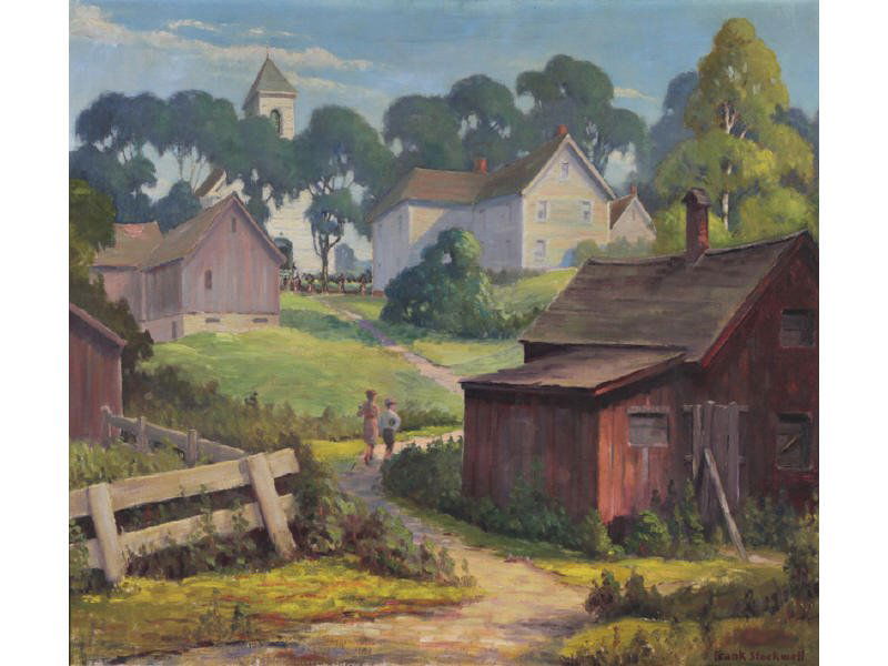 FRANK STOCKWELL (New York 1890-1970) Painting - Apr 07, 2013 | Myers ...