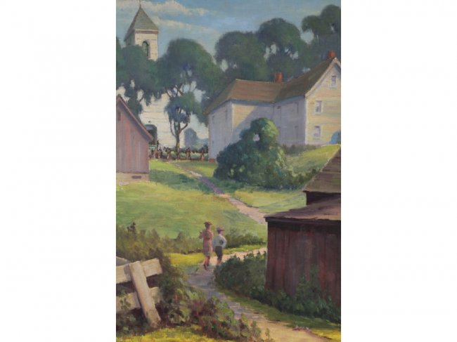 FRANK STOCKWELL (New York 1890-1970) Painting : Lot 331