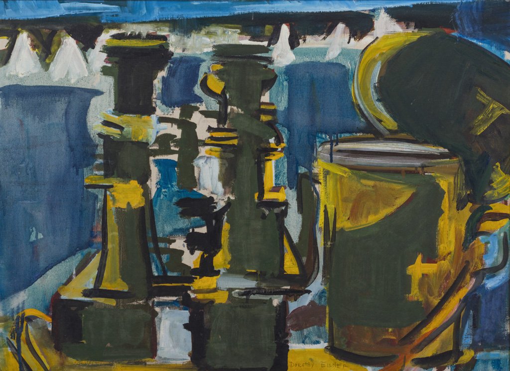 Eisner, Dorothy (American, NY 1906-1984) Oil Painting