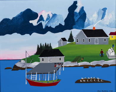 Norris, Joseph (canadian, 1925 1996) Oil Painting