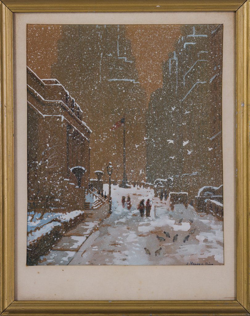 Vanderbilt, Jacob - New York City Street Scene Painting - Mar 13, 2016 ...