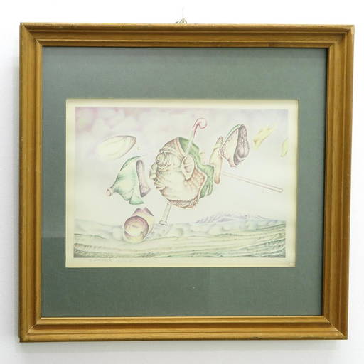 Signed Ben Andrea Lithograph